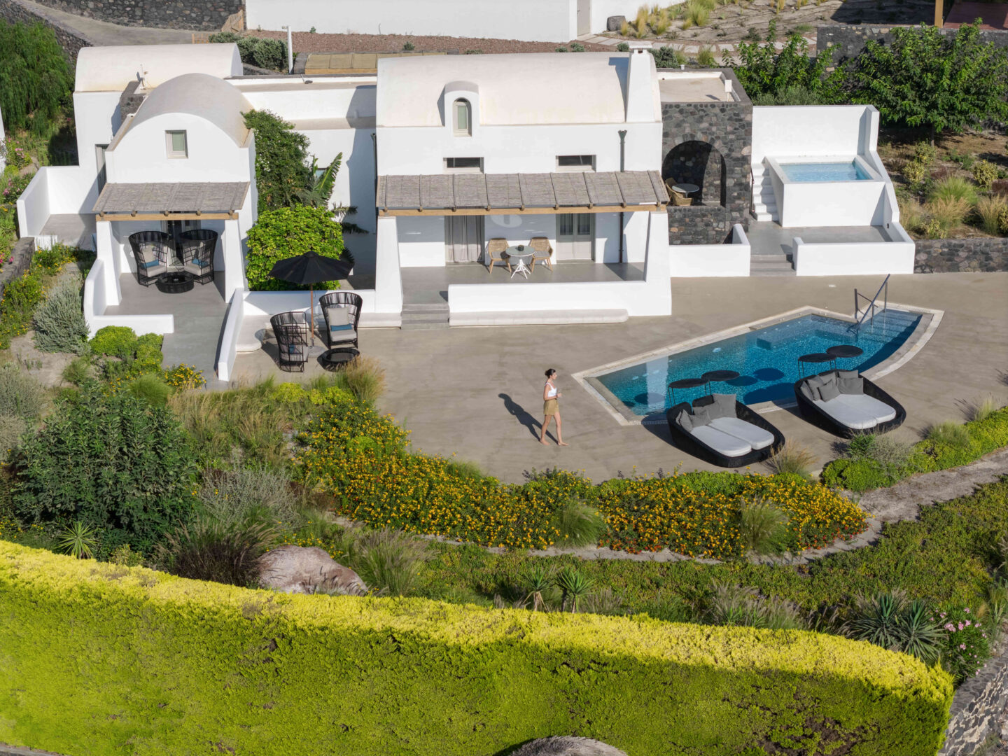 Ilios Villa Sunset & Sea View with Pool & Jacuzzi | Santo Collection