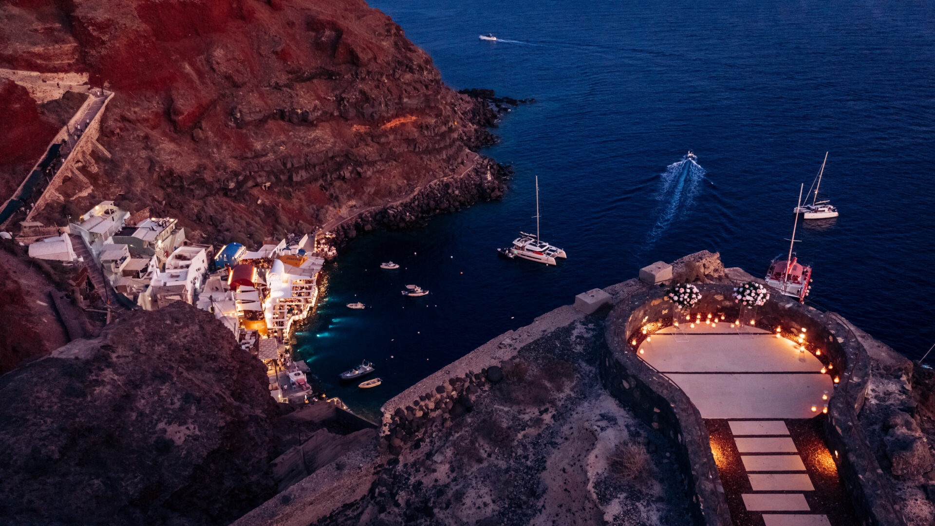 Weddings & Special Moments in Santorini | Santo Collection